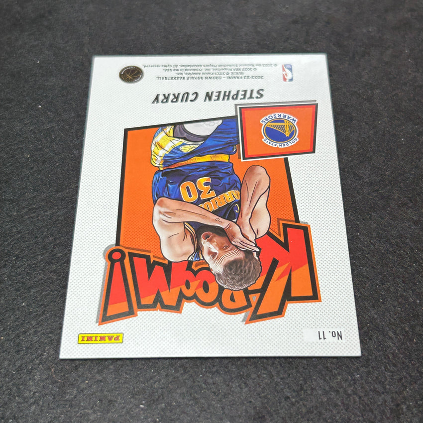 2022-23 Crown Royale Stephen Curry Kaboom Silver Ssp No 11 – Cherry ...