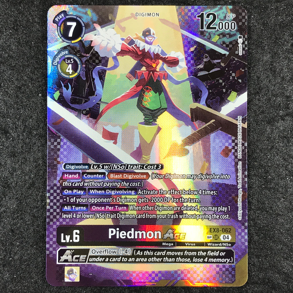 (B) [ SP ] Piedmon ACE EX8-062 - Special Rare (SP) EX08 Chain of Liber – Cherry Collectables