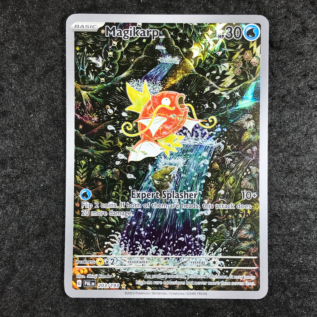 (B) Magikarp - 203/193 - Illustration Rare Paldea Evolved – Cherry ...