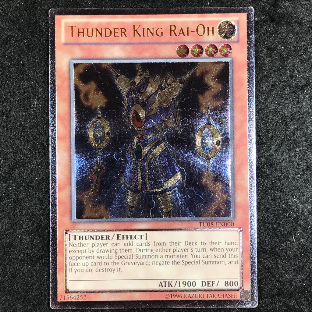 Thunder King Rai-Oh - TU08-EN000 - Ultimate Rare (A) – Cherry Collectables