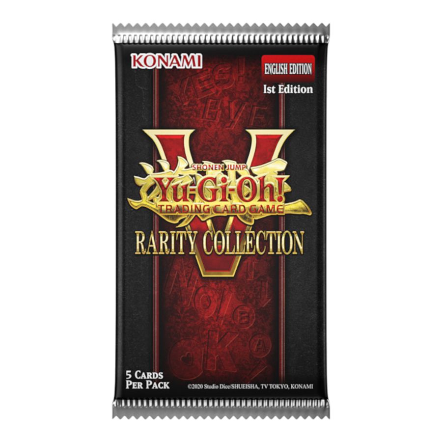 Yu-Gi-Oh! TCG Rarity Collection V RA05 Booster Pack – Cherry Collectables