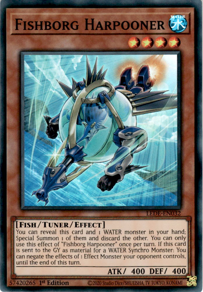 Fishborg Harpooner - LEDE-EN032 - Super Rare 1st Edition – Cherry ...