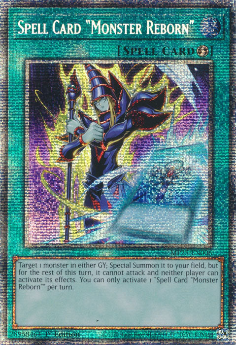 Spell Card Monster Reborn - MP25-EN006 - Starlight Rare 1st Edition ...