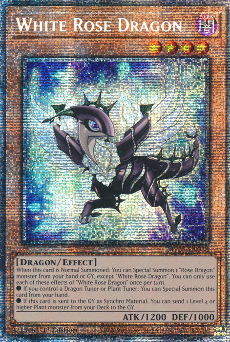 White Rose Dragon - MP25-EN038 - Starlight Rare 1st Edition – Cherry ...