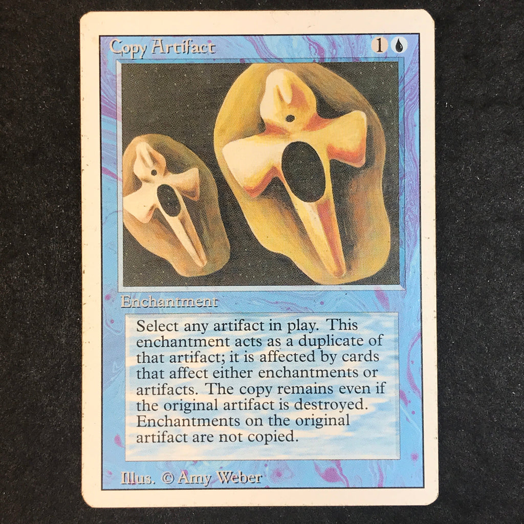 Copy Artifact - Rare - 1994 Magic the Gathering Revised Edition ...