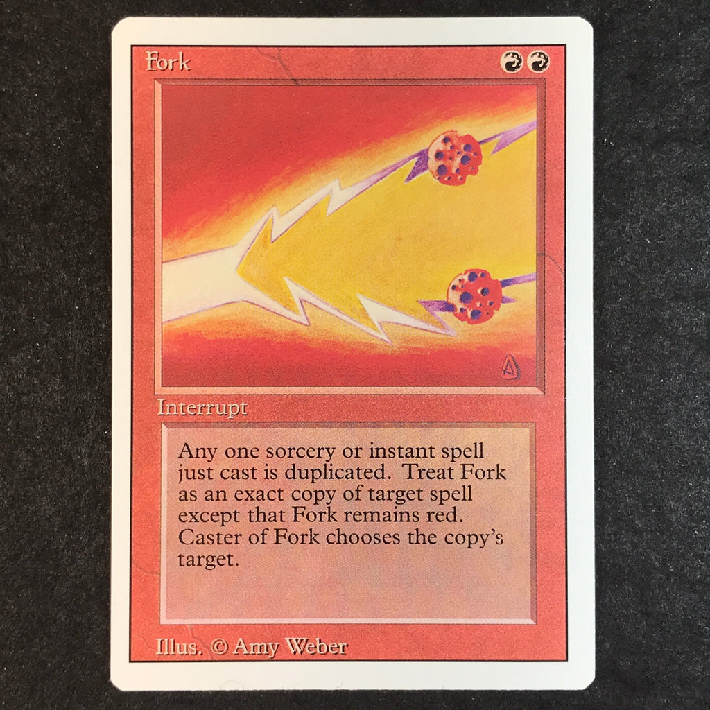 Fork - Rare - 1994 Magic the Gathering Revised Edition – Cherry ...