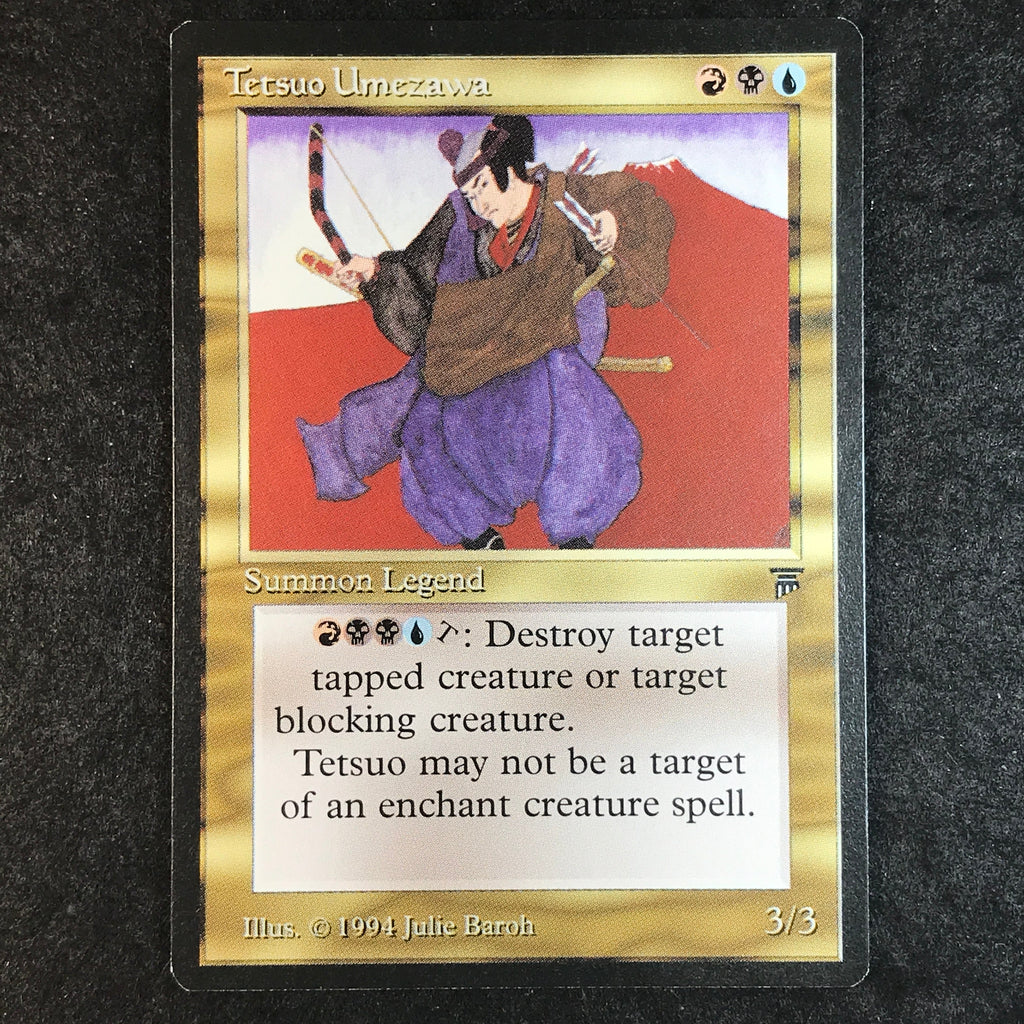 Tetsuo Umezawa - Rare - 1994 Magic the Gathering Legends – Cherry ...