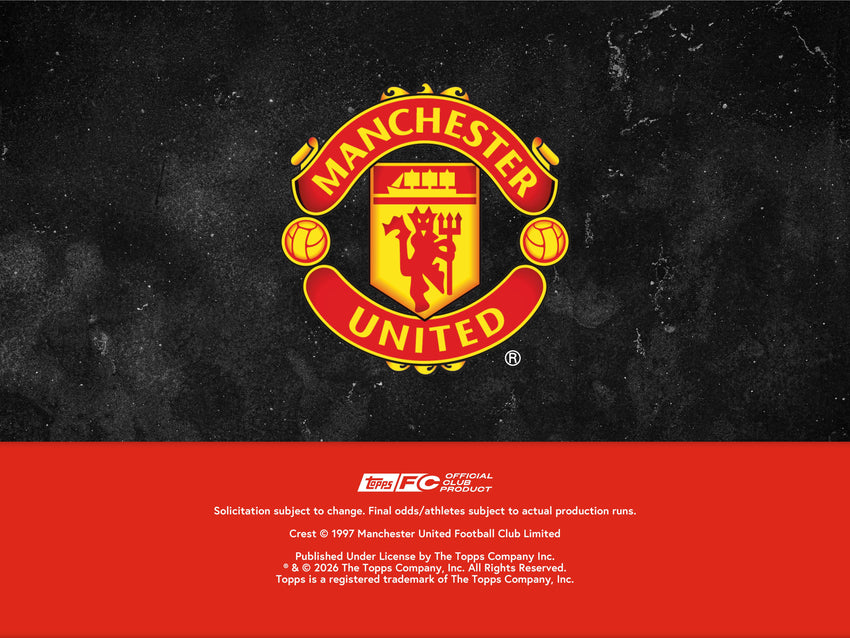2025-26 Topps Soccer Manchester United Team Set Box | Ronaldo 1/1 ...