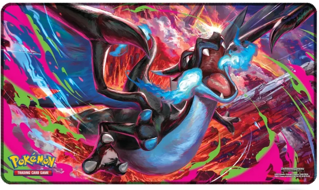 Pokemon TCG Mega Charizard X UPC Ultra Premium Collection Playmat ...