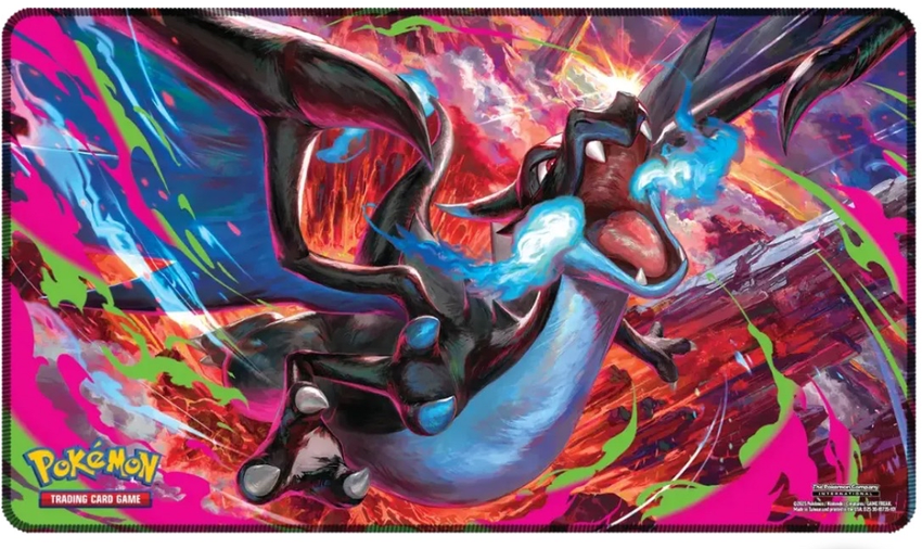 Pokemon TCG Mega Charizard X UPC Ultra Premium Collection Playmat ...