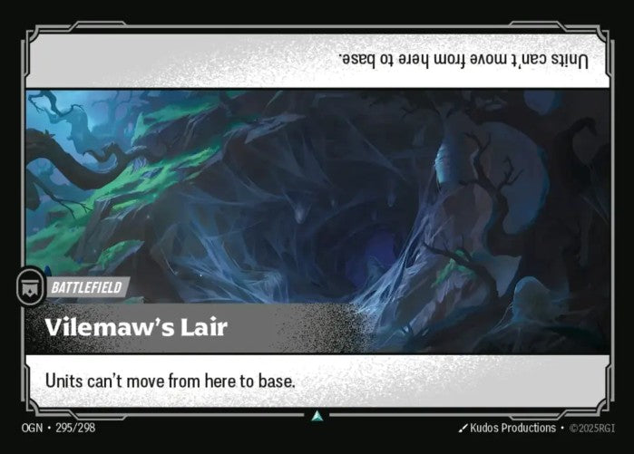 [ FOIL ] Vilemaw's Lair - 295/298 - FOIL Uncommon - Riftbound - Origin ...