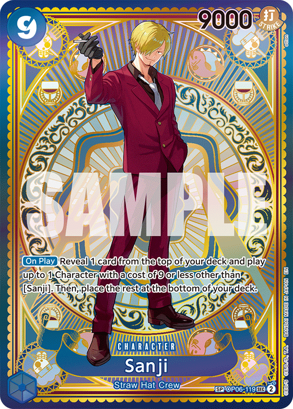 [ SP ] Sanji OP06-119 - SP OP-11 A Fist of Divine Speed – Cherry ...