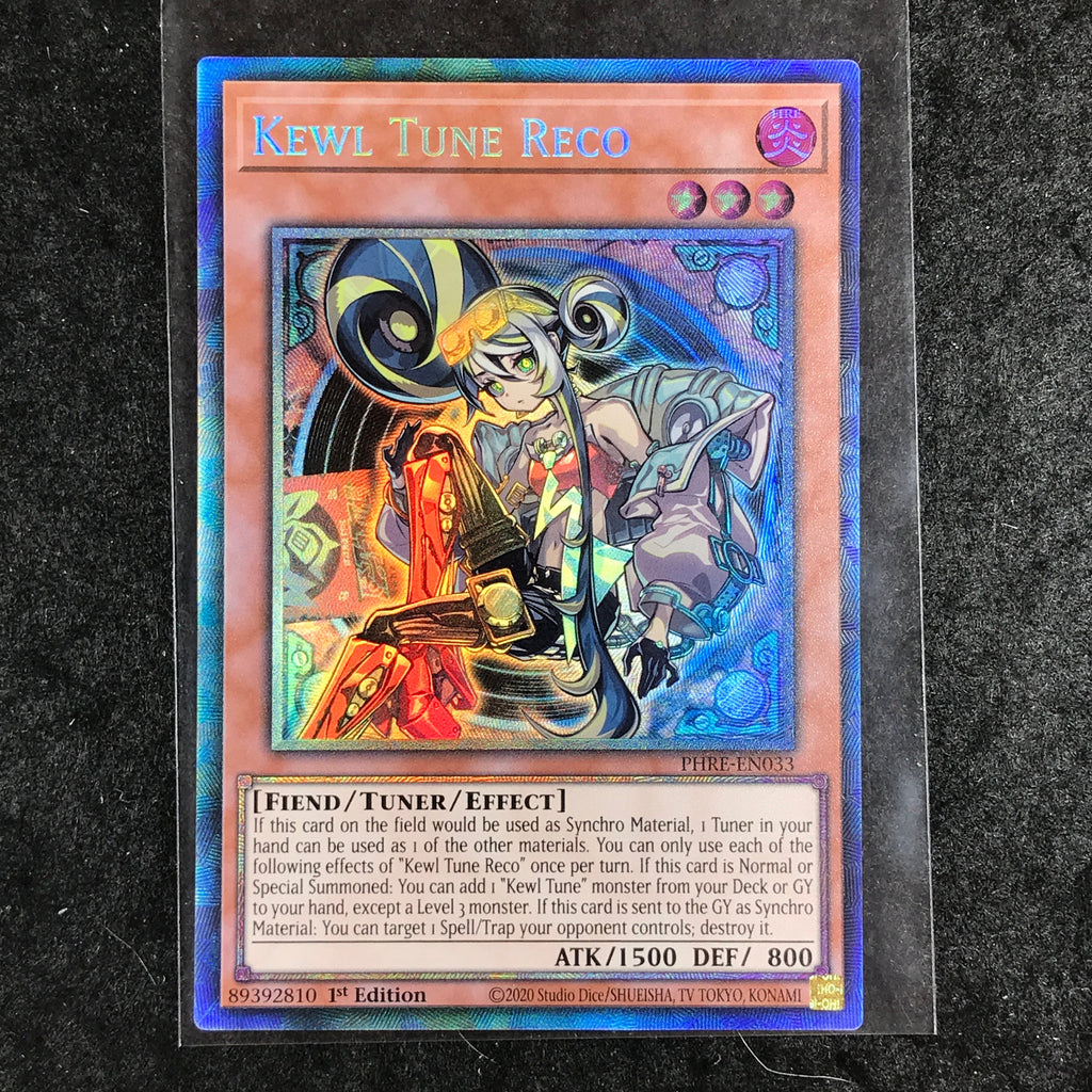 Kewl Tune Reco (CR) - (PHRE-EN033) - [Collector's Rare] 1st Edition ...