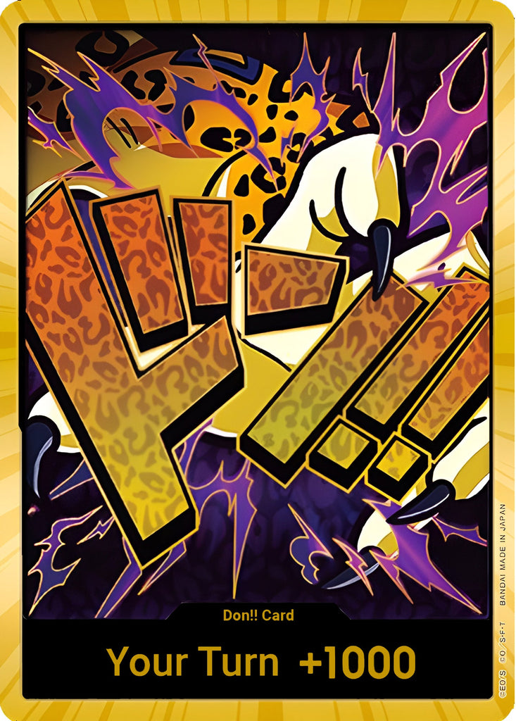 [GOLD] DON!! Card (Rob Lucci) PRB-01 THE BEST Premium Booster – Cherry ...