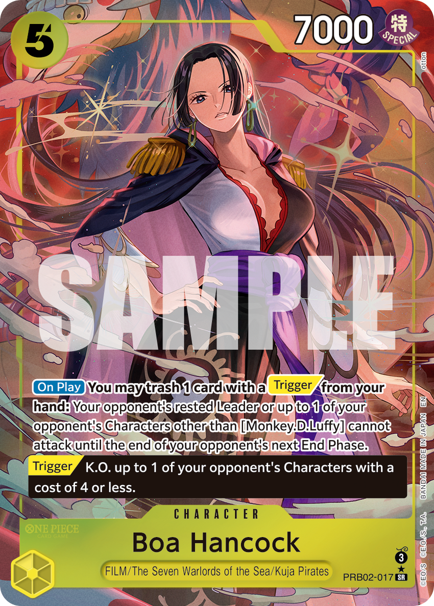 [ALTERNATE ART] Boa Hancock - #PRB02-017 SR [PRB-02] Premium Booster ...