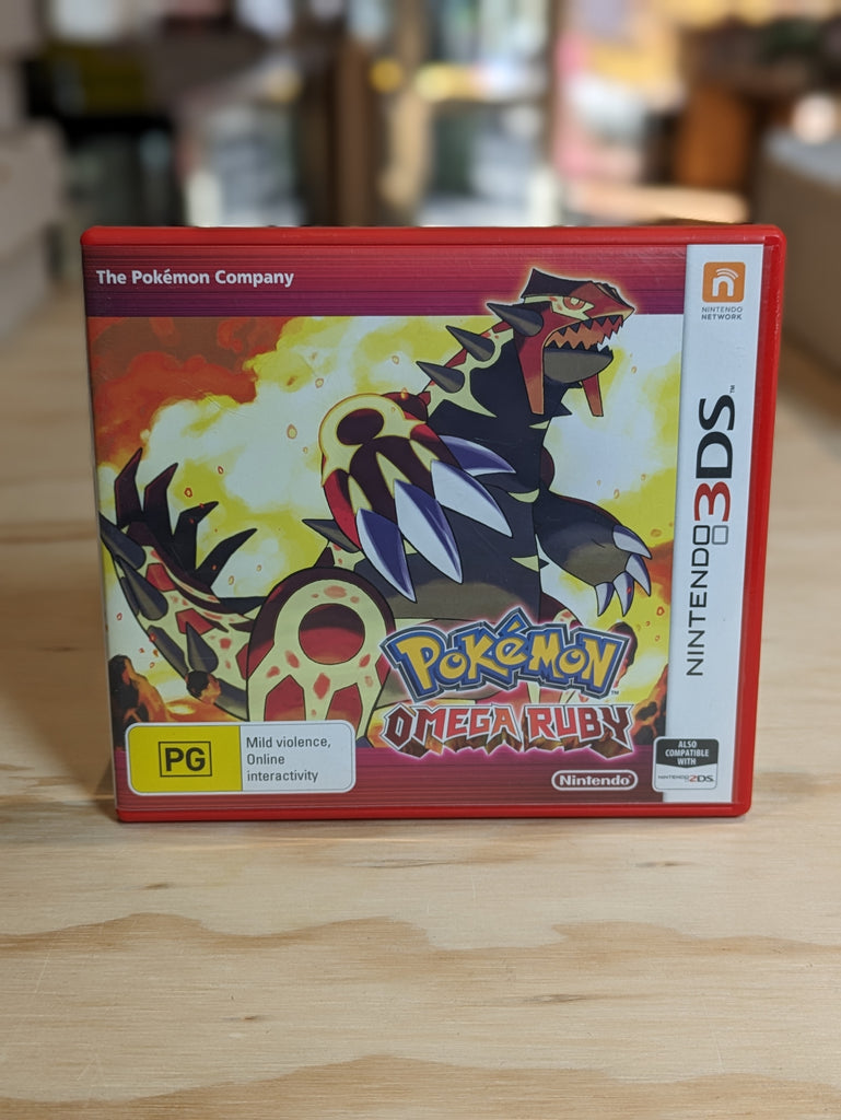 POKEMON OMEGA RUBY Nintendo 3DS Aus PAL – Cherry Collectables