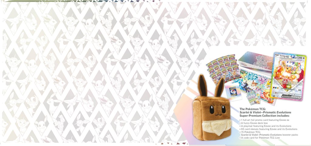 Pokemon TCG SV8.5 Scarlet & Violet Prismatic Evolutions Super Premium ...