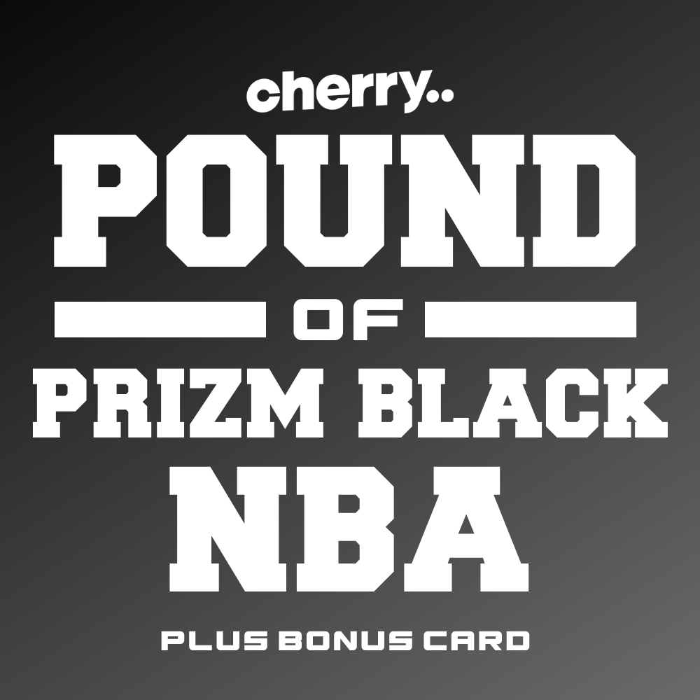 Pound Of Prizm Black NBA Box - 200 Basketball Cards + Special Card ...