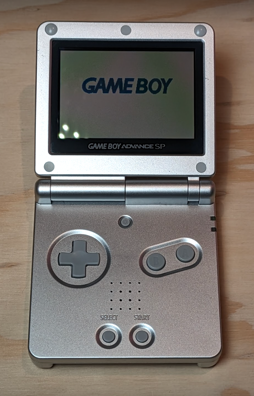 NINTENDO GAMEBOY ADVANCE SP - Silver Ags-001 Pal – Cherry Collectables