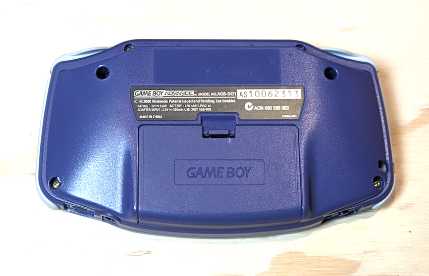 NINTENDO GAMEBOY ADVANCE - Indigo AGB-001 Aus Pal – Cherry Collectables