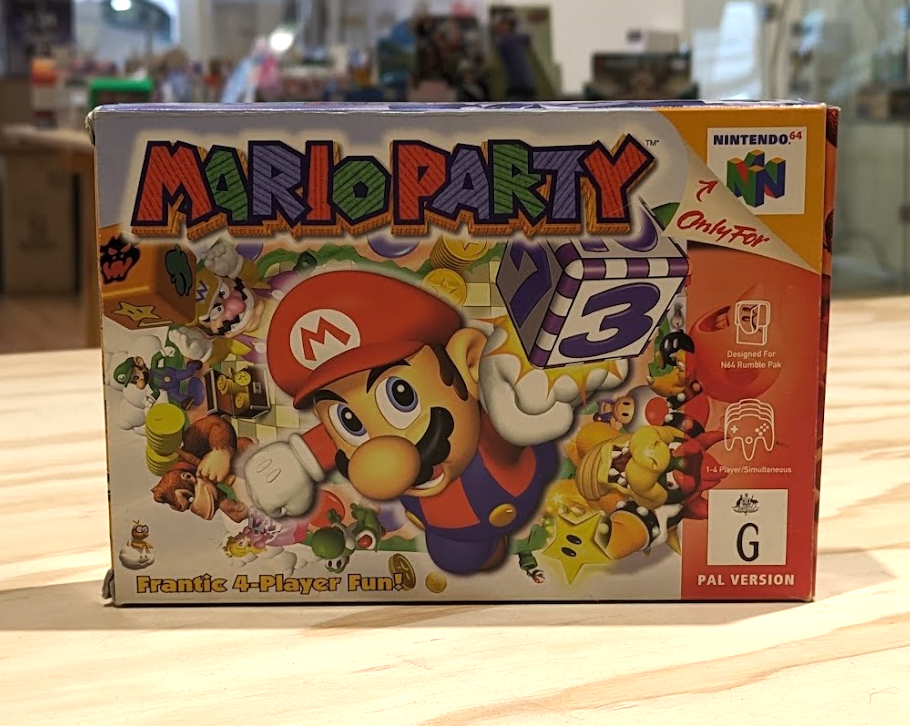 MARIO PARTY Nintendo 64 PAL Boxed Game – Cherry Collectables