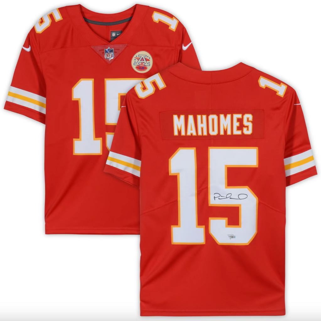 Fanatics Authentic Patrick Mahomes Kansas City Autographed Jersey ...