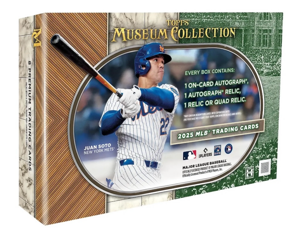2025 Topps Museum Collection Baseball Hobby Box | Dylan Crews RC Auto ...