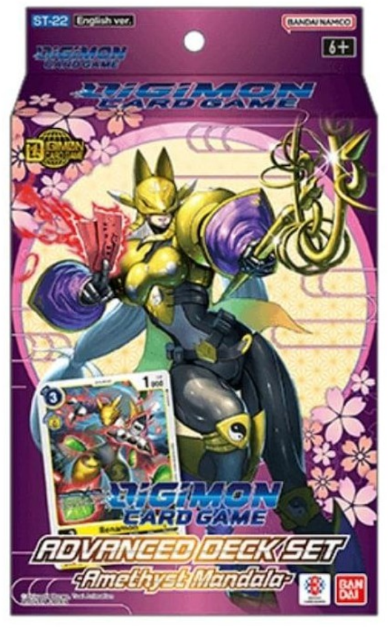 Digimon Card Game [ST22] Advanced Deck – Amethyst Mandala SEALED 8-DEC ...