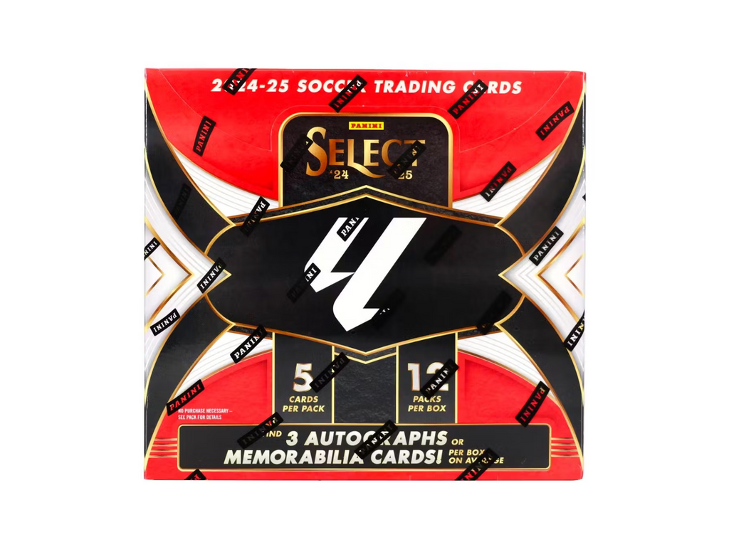 2024-25 Panini Select LaLiga Soccer Hobby Box | Stained Glass Messi ...