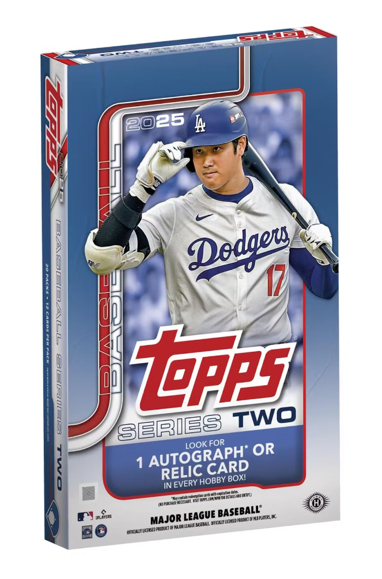 2025 Topps Series 2 Baseball Hobby Box | Roki Sasaki Jackson Jobe RC – Cherry Collectables