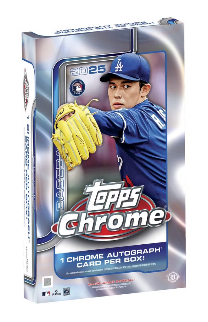 2025 Topps Chrome Baseball Hobby Box | Jacob Wilson Dylan Crews RC ...