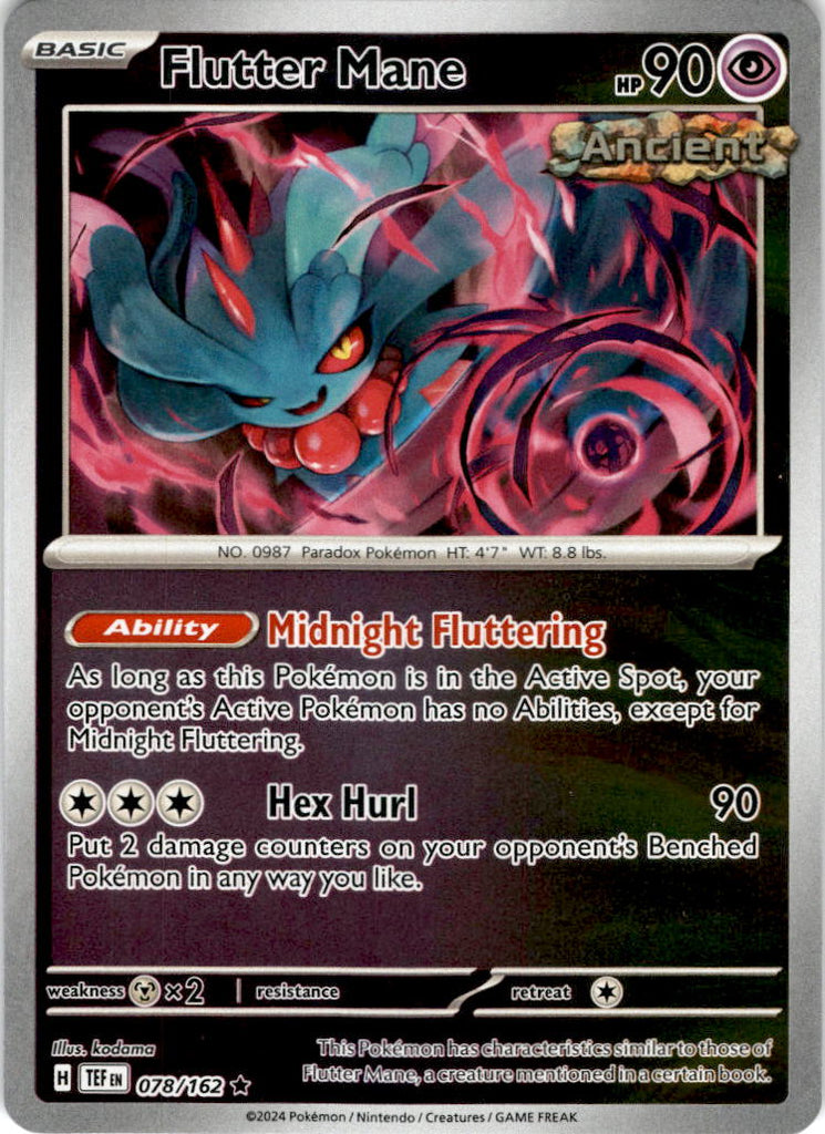 Flutter Mane - 078/162 - Holo Rare Temporal Forces – Cherry Collectables