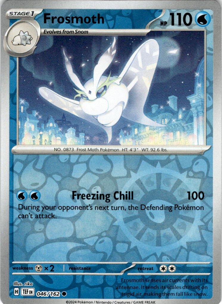 Frosmoth - 046/162 - Common Temporal Forces – Cherry Collectables