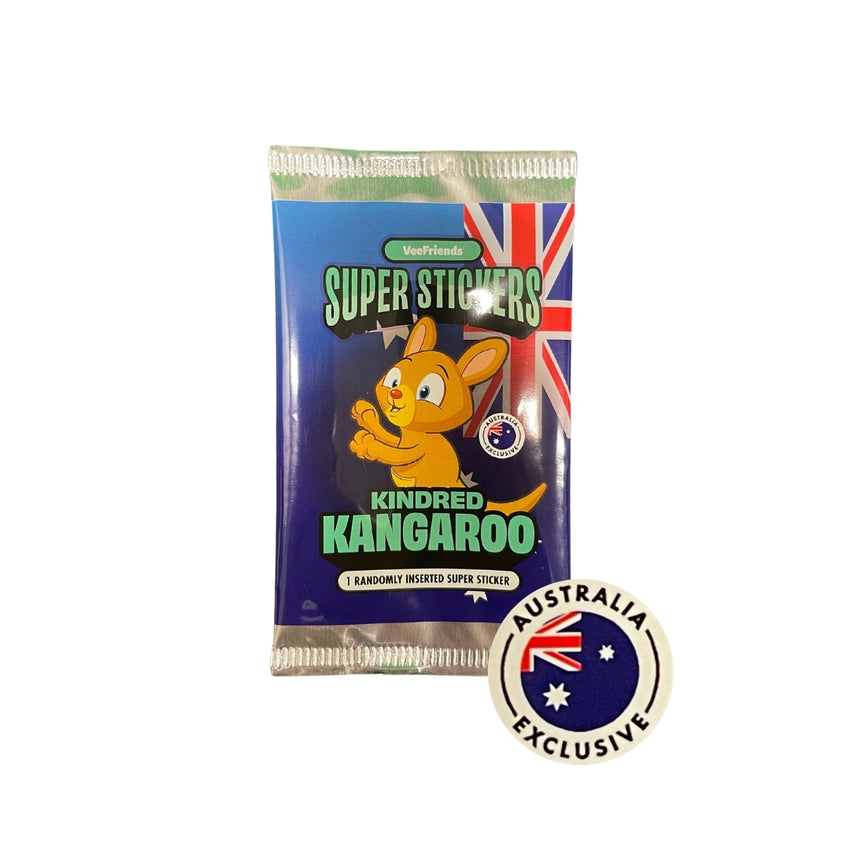 VeeFriends - Exclusive Kindred Kangaroo Super Sticker Pack – Cherry ...
