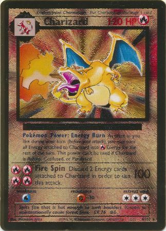METAL Charizard - 4/102 - Celebrations Ultra Premium Collection Promo ...