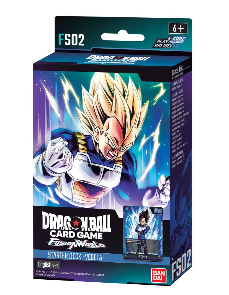Dragon Ball Super Fusion World TCG Starter Deck FS02 Vegeta – Cherry Collectables