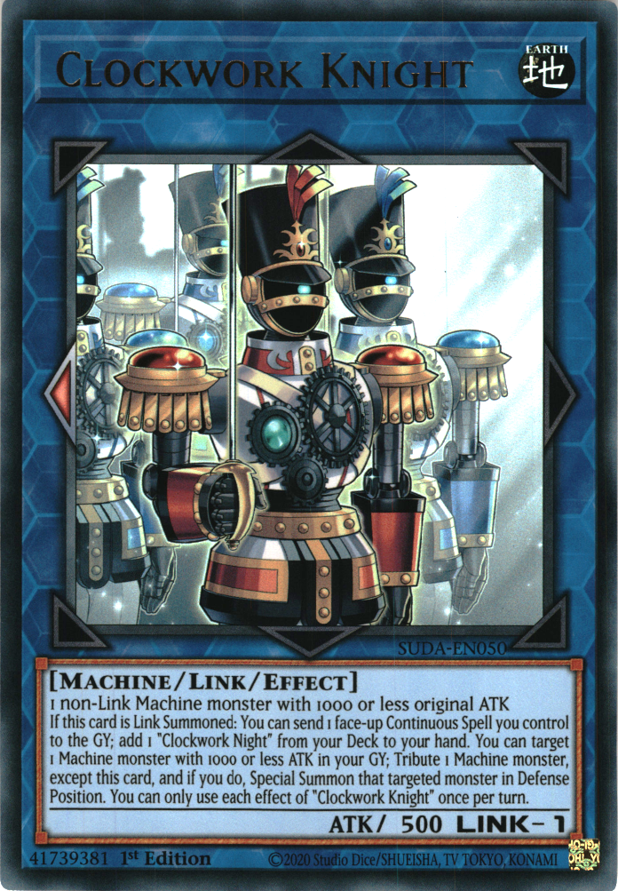 Clockwork Knight - SUDA-EN050 - Ultra Rare 1st Edition – Cherry ...