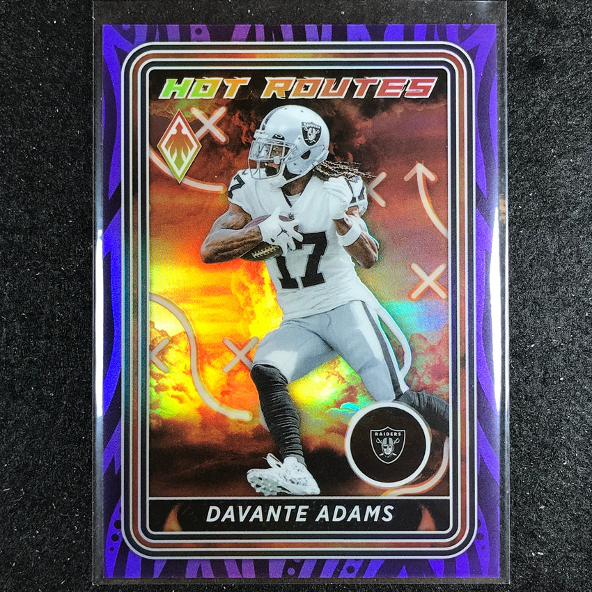 2023 Phoenix Football DAVANTE ADAMS Hot Routes Purple 40/125 – Cherry ...