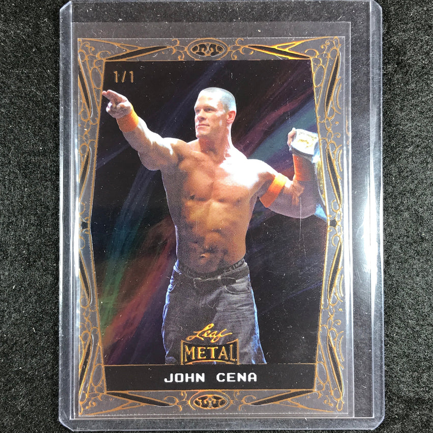 2024 Leaf Metal Legends John Cena Base Acetate Gold 1/1 #16 – Cherry ...