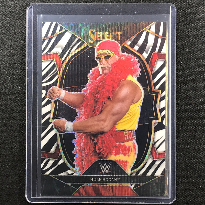 2023 Select WWE HULK HOGAN Concourse Zebra SSP #59 – Cherry Collectables