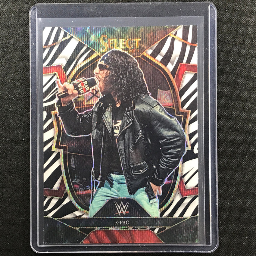 2023 Select WWE X-PAC Concourse Zebra SSP #81 – Cherry Collectables