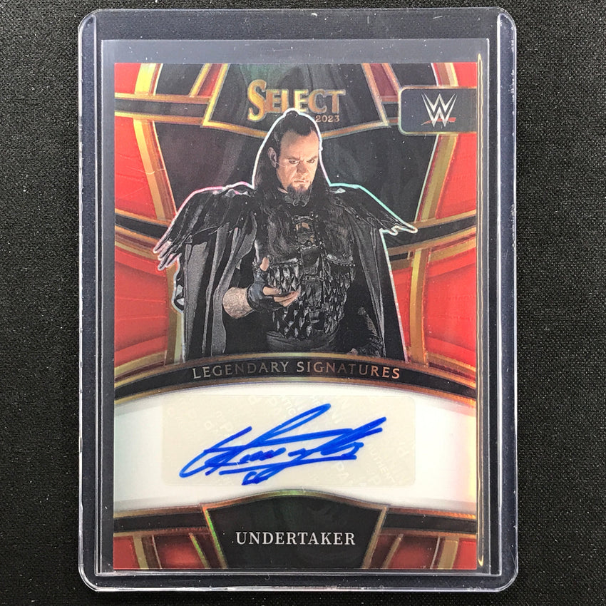 2023 Select Wwe Undertaker Legendary Signatures Auto Red 25/60 – Cherry ...