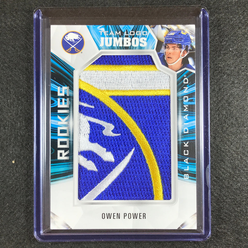 2022-23 Black Diamond Nhl Owen Power Rookie Logo Manufactured Relic No ...