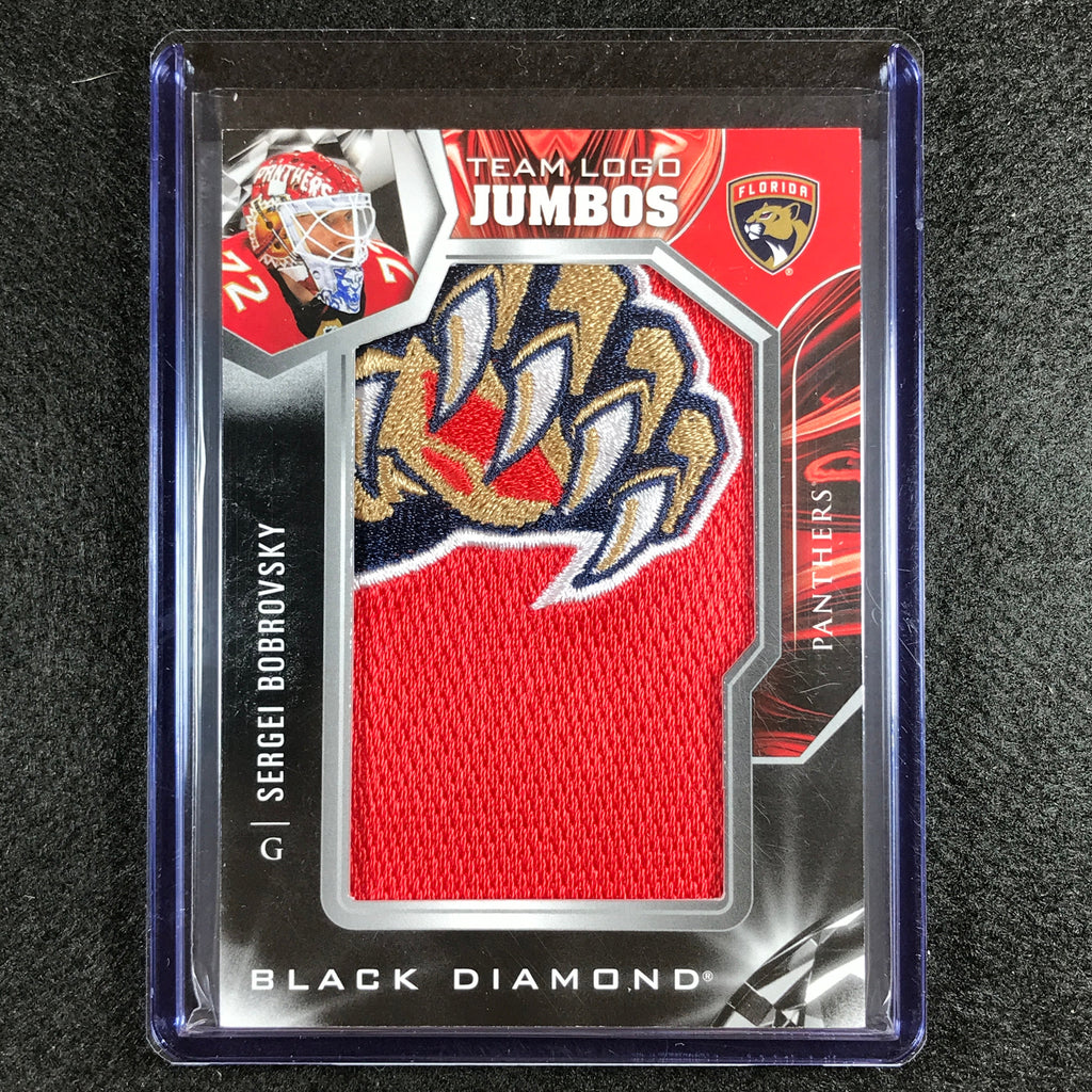 2022-23 Black Diamond Nhl Sergei Bobrovsky Team Logo Manufactured Reli ...