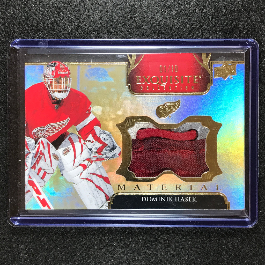 2022-23 Black Diamond Nhl Dominik Hasek Exquisite Material Relic Patch ...