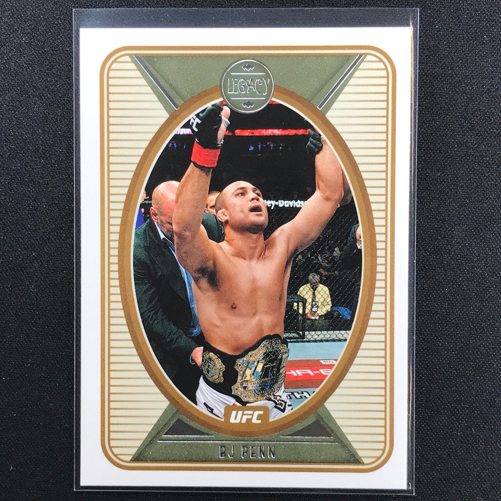 2022 Chronicles BJ PENN Legacy Base #142 – Cherry Collectables