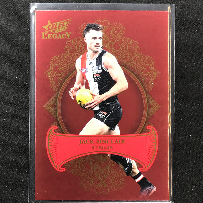 2023 Legacy Afl Jack Sinclair Legacy Plus 27/425 – Cherry Collectables