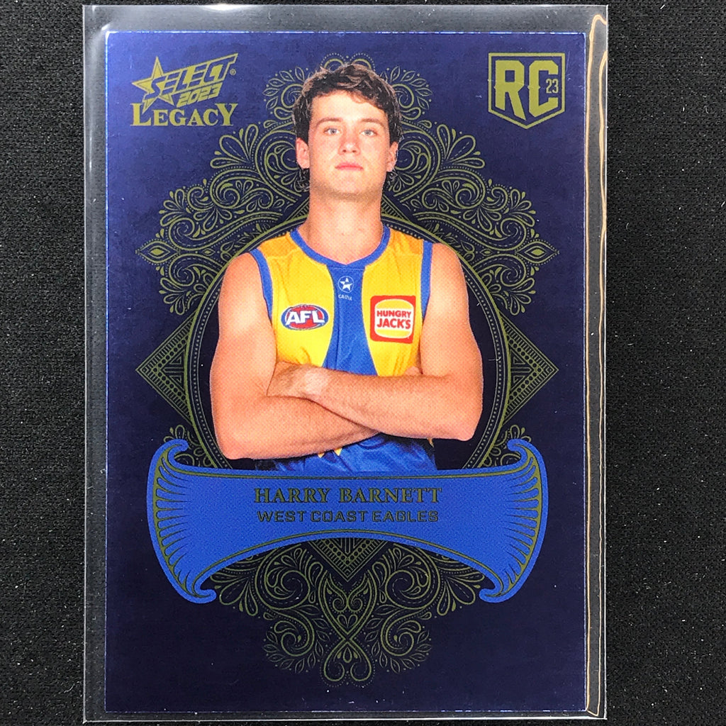 2023 Legacy Afl Harry Barnett Legacy Plus Rookie 354/425 – Cherry ...
