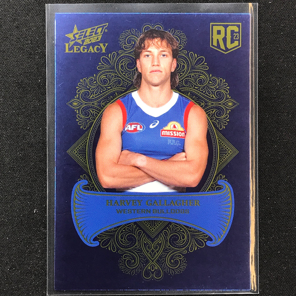 2023 Legacy Afl Harvey Gallagher Legacy Plus Rookie 27/425 – Cherry ...