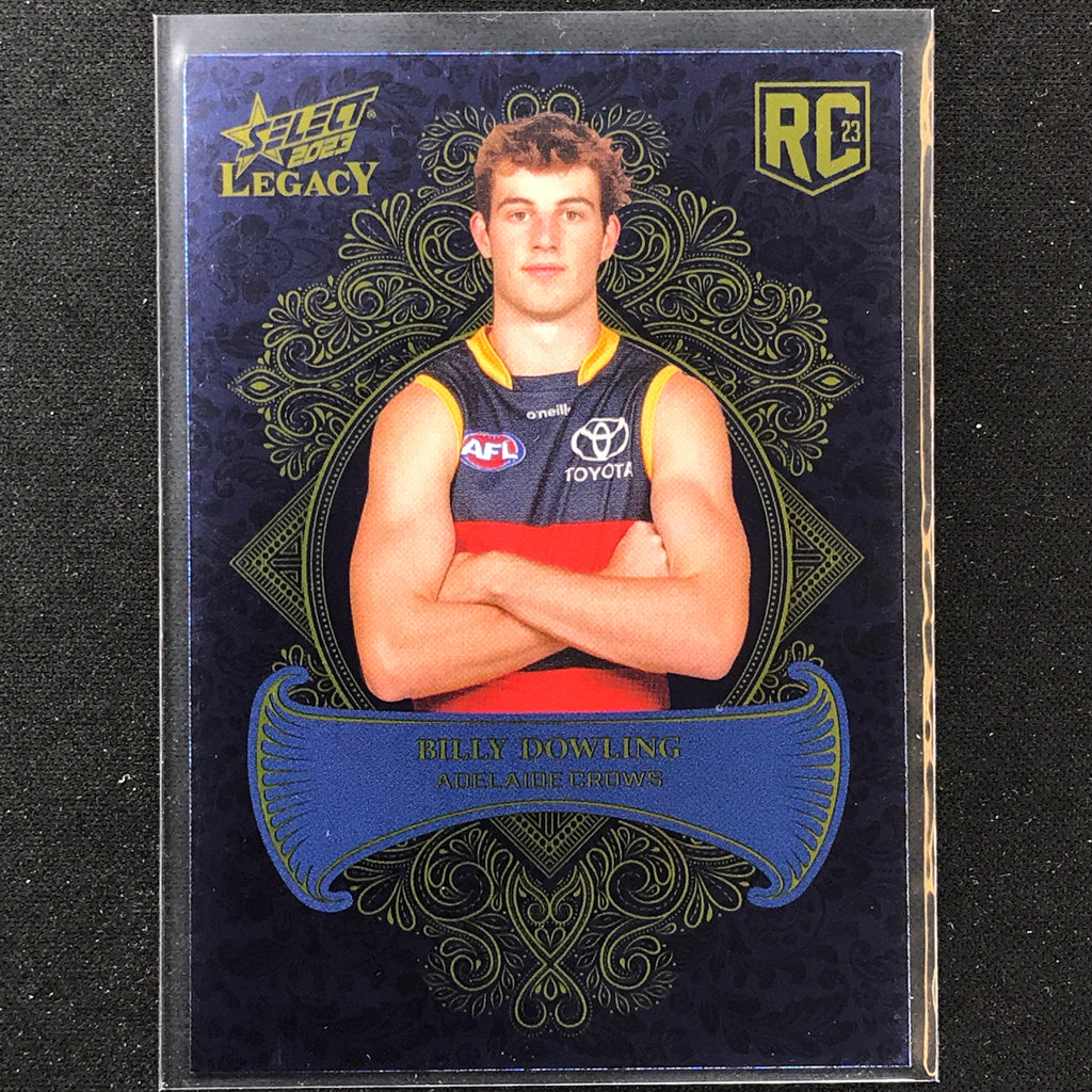2023 Legacy Afl Billy Dowling Legacy Plus Rookie 73/425 – Cherry ...